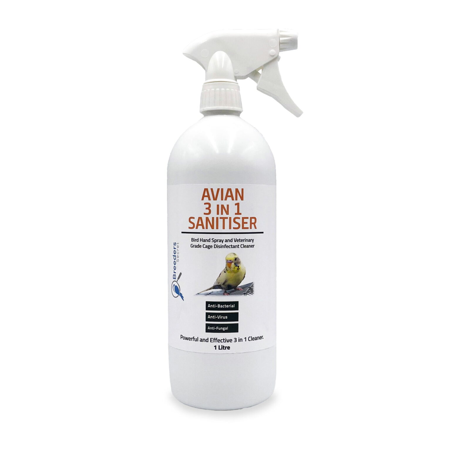 Avian 3 in 1 Sanitiser | Breeders Secret Bird Products