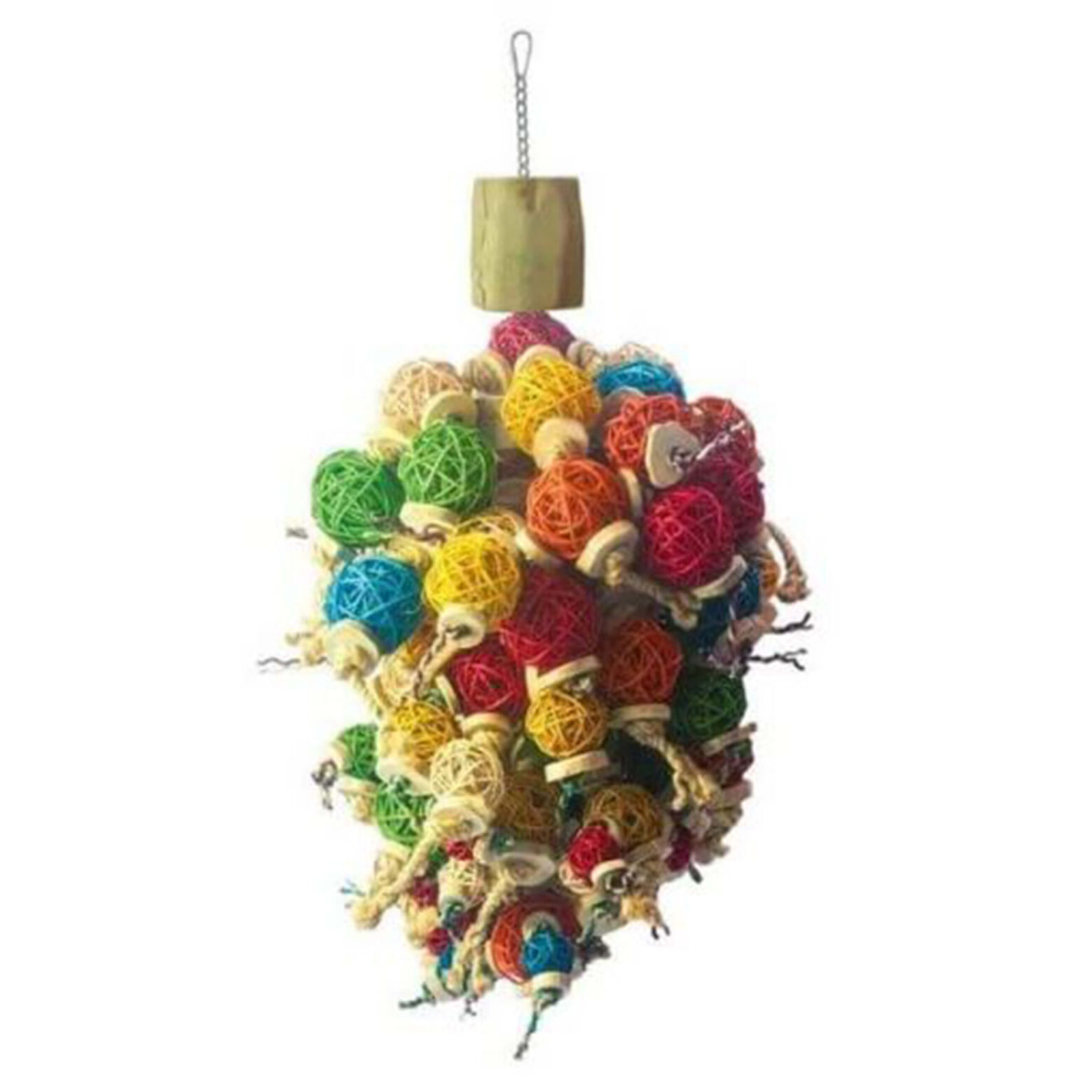 Gigantic Rope Ball Bird Toy | Breeders Secret Bird Products