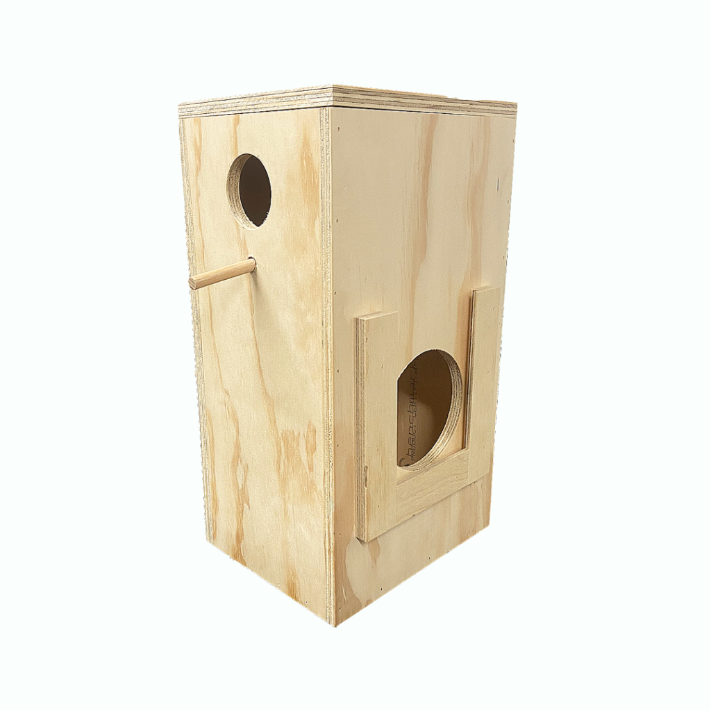 Medium Parrot Nesting Box With Side Inspection
