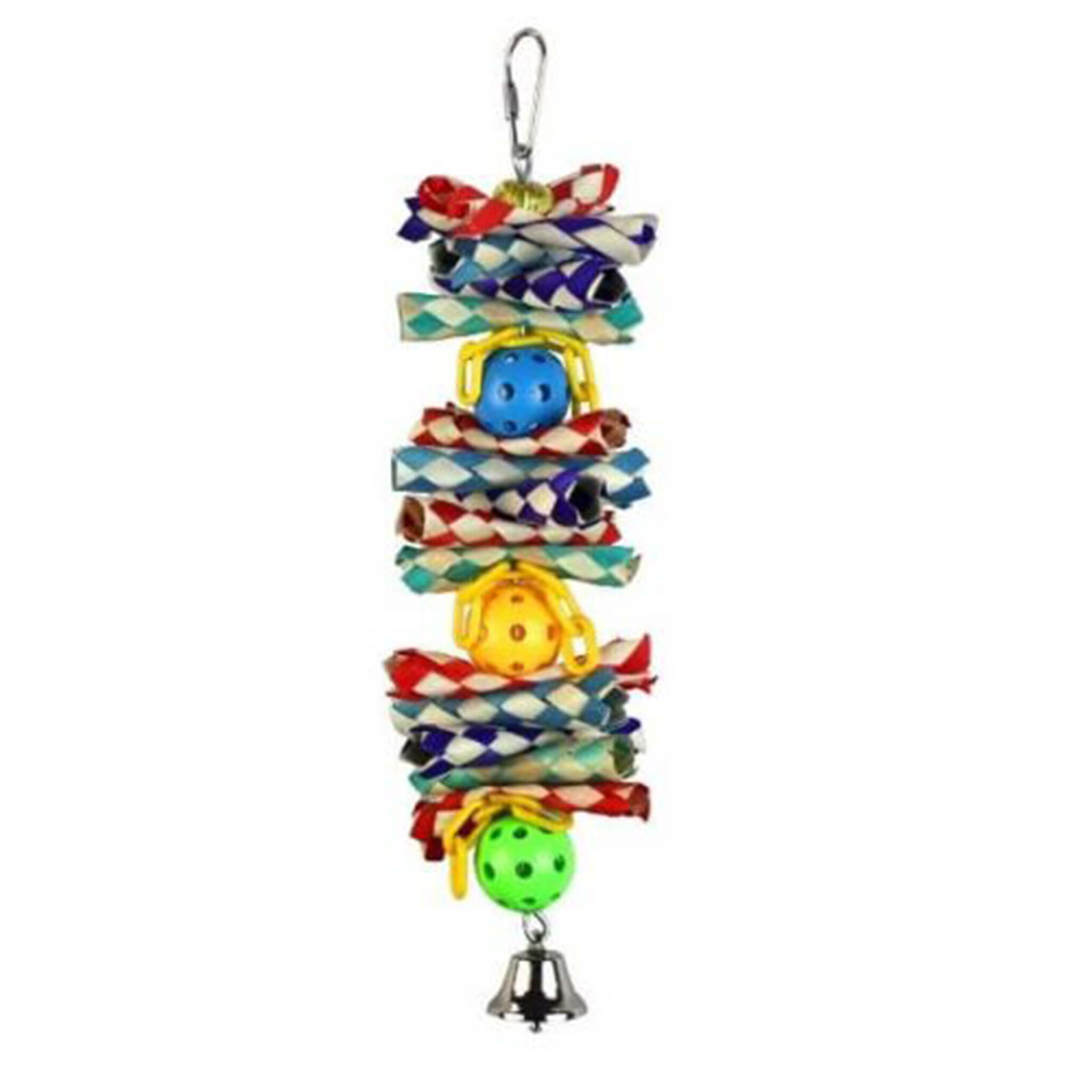 Wacky Multi with Bell Bird Toy | Breeders Secret Products