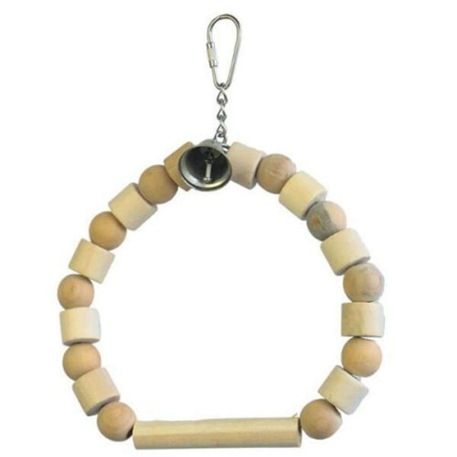Wood Bead Bird Swing | Breeders Secret Bird Products