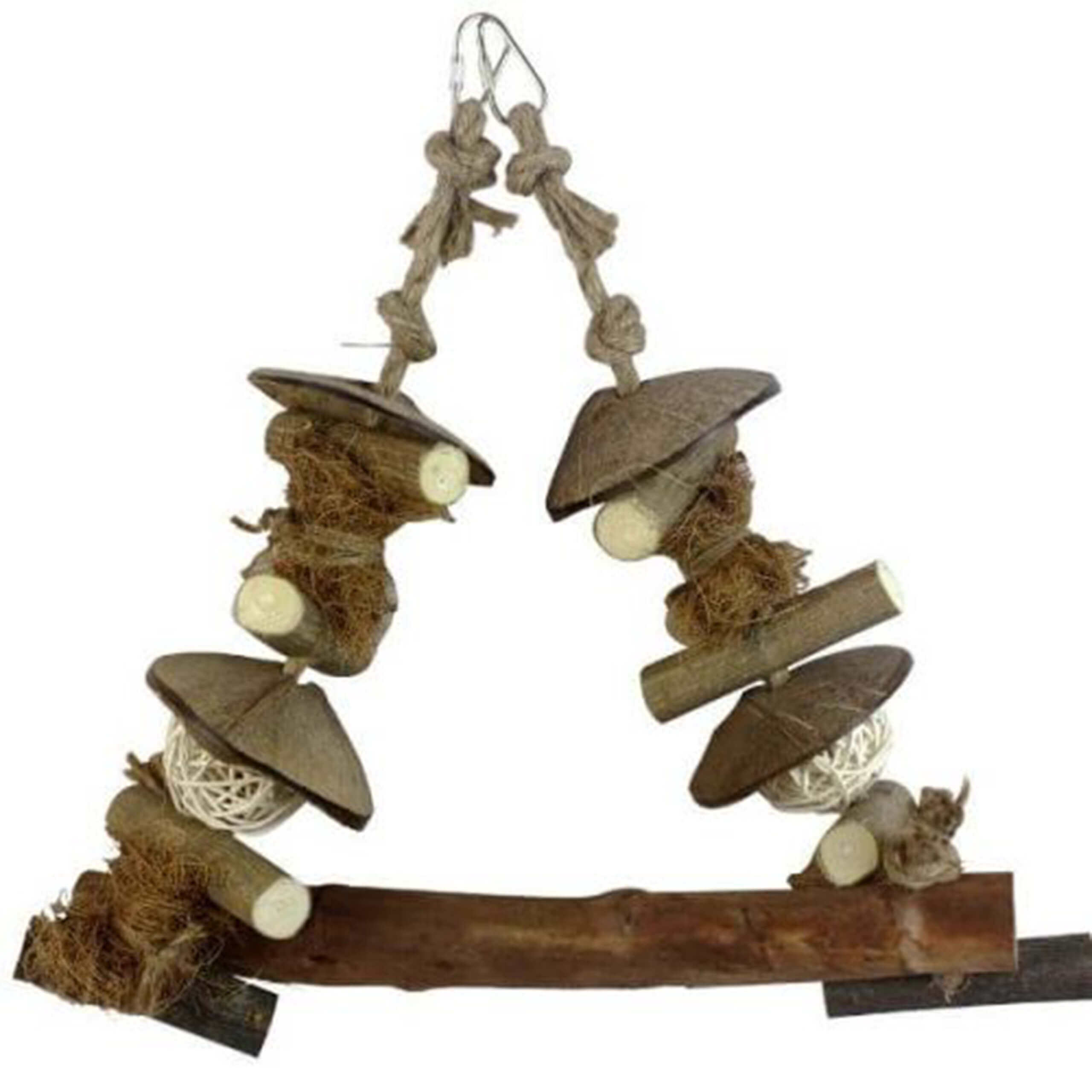 Natural Large Bird Swing | Breeders Secret Bird Products