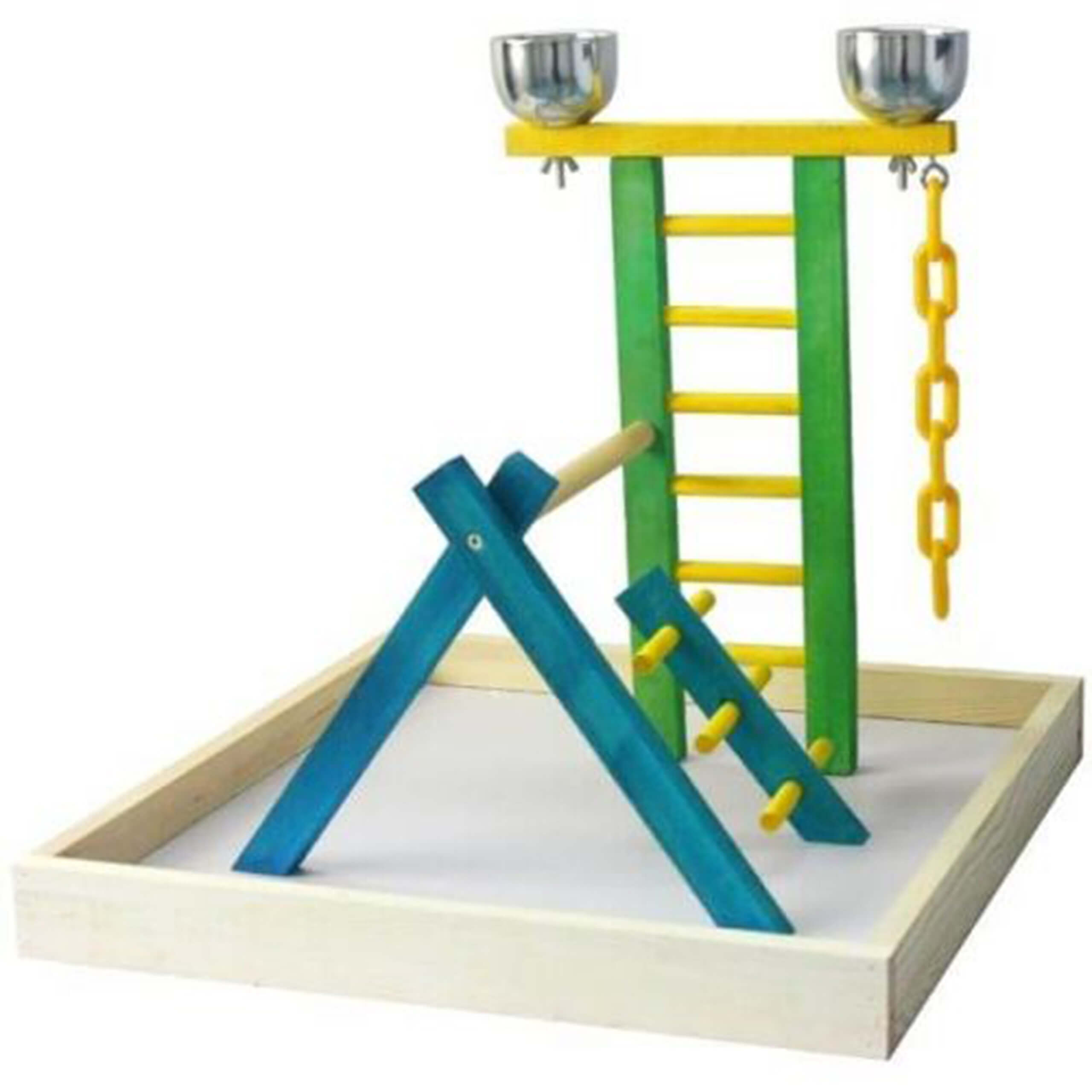 Parrot Playground with Chain | Breeders Secret Bird Products