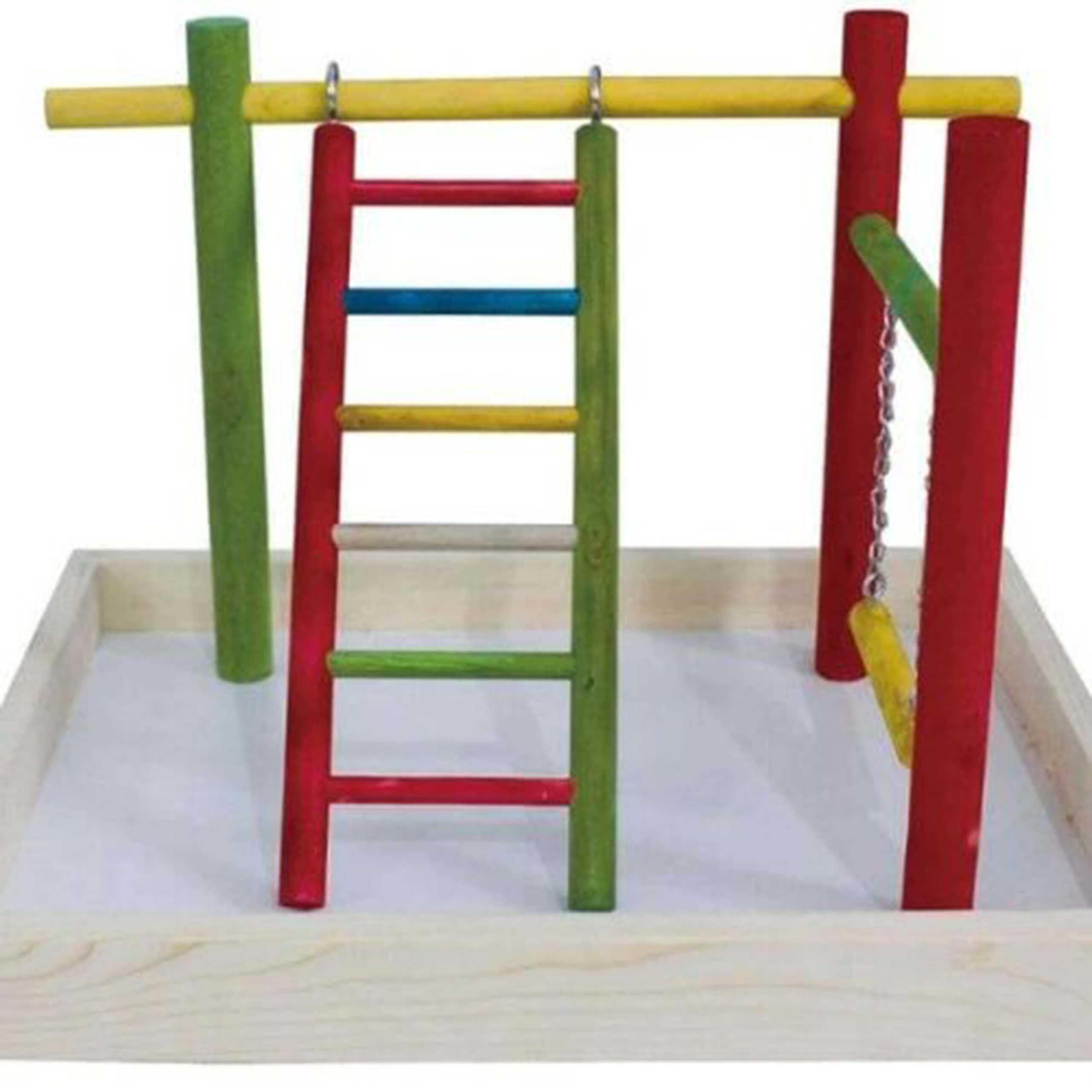 Parrot Playground With Swing | Breeders Secret